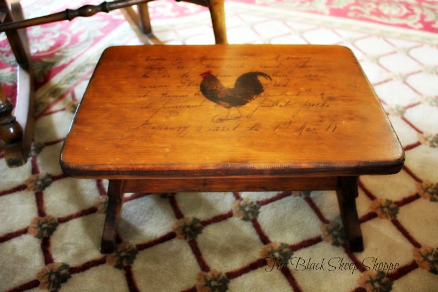 Footstool - Farmhouse Style