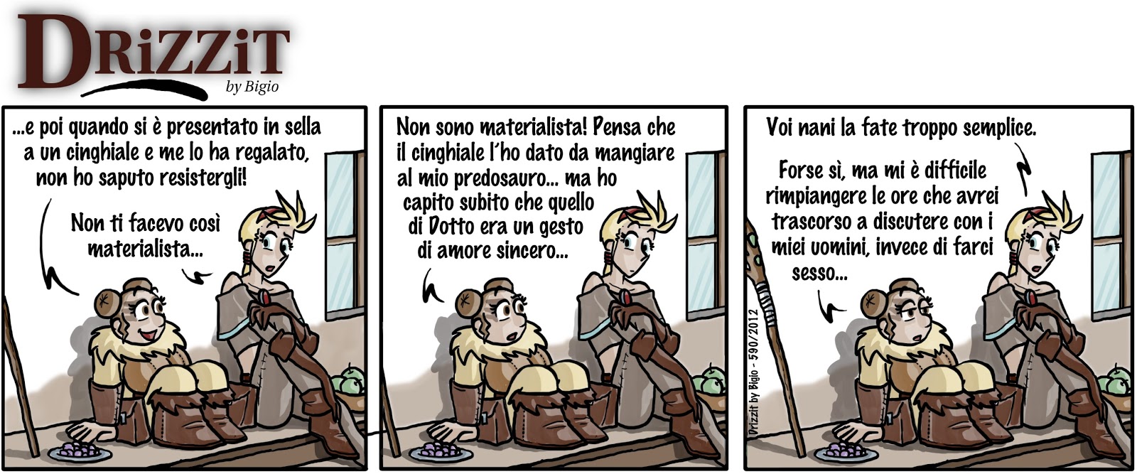 Cronache Paladine: Drizzit 584-590