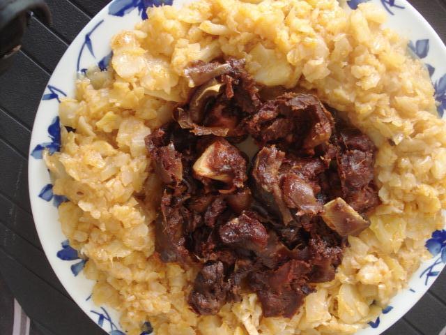 todos a la mesa: BUCHE EXTREMEÑO CON COL