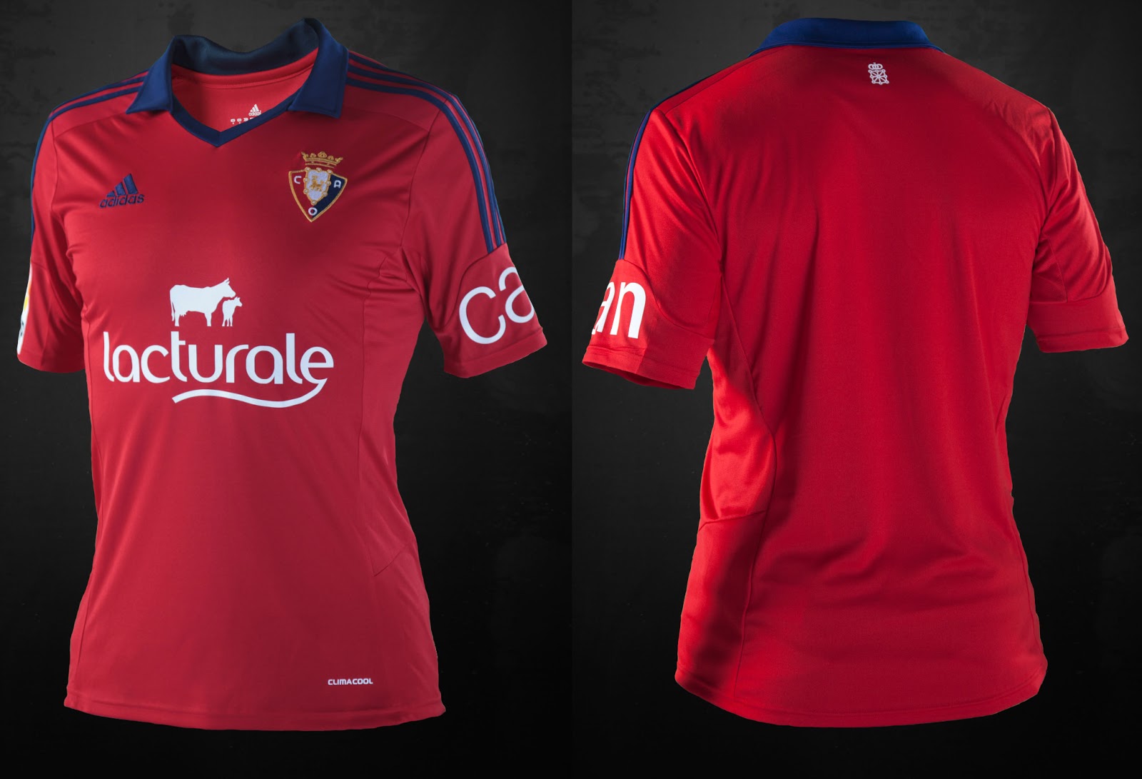CA Osasuna 13-14 (2013-14) Adidas Home Kit Released - Footy Headlines
