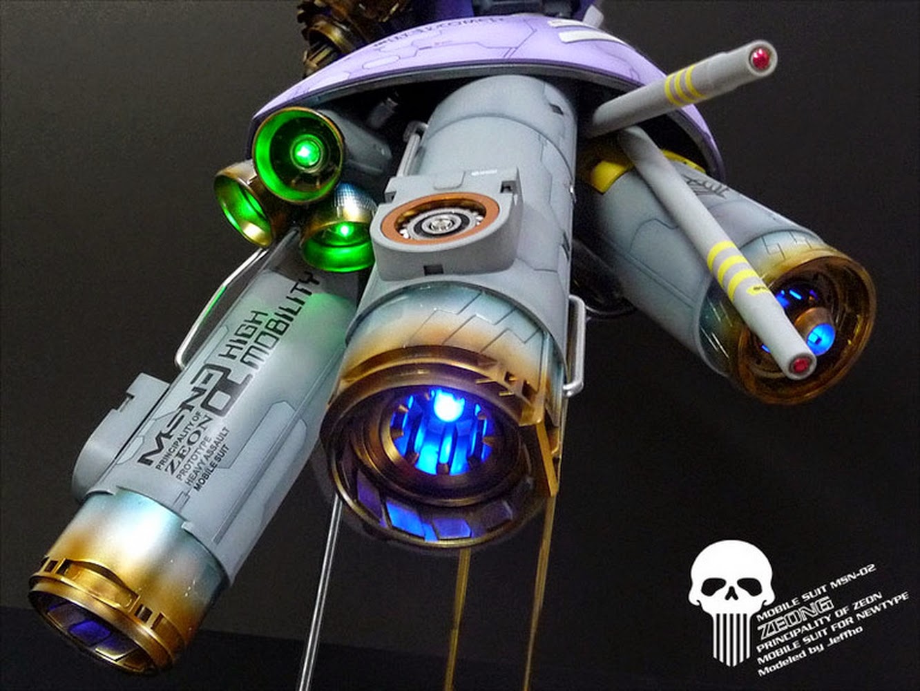 MG 1/100 MSN-02 Zeong - Custom Build