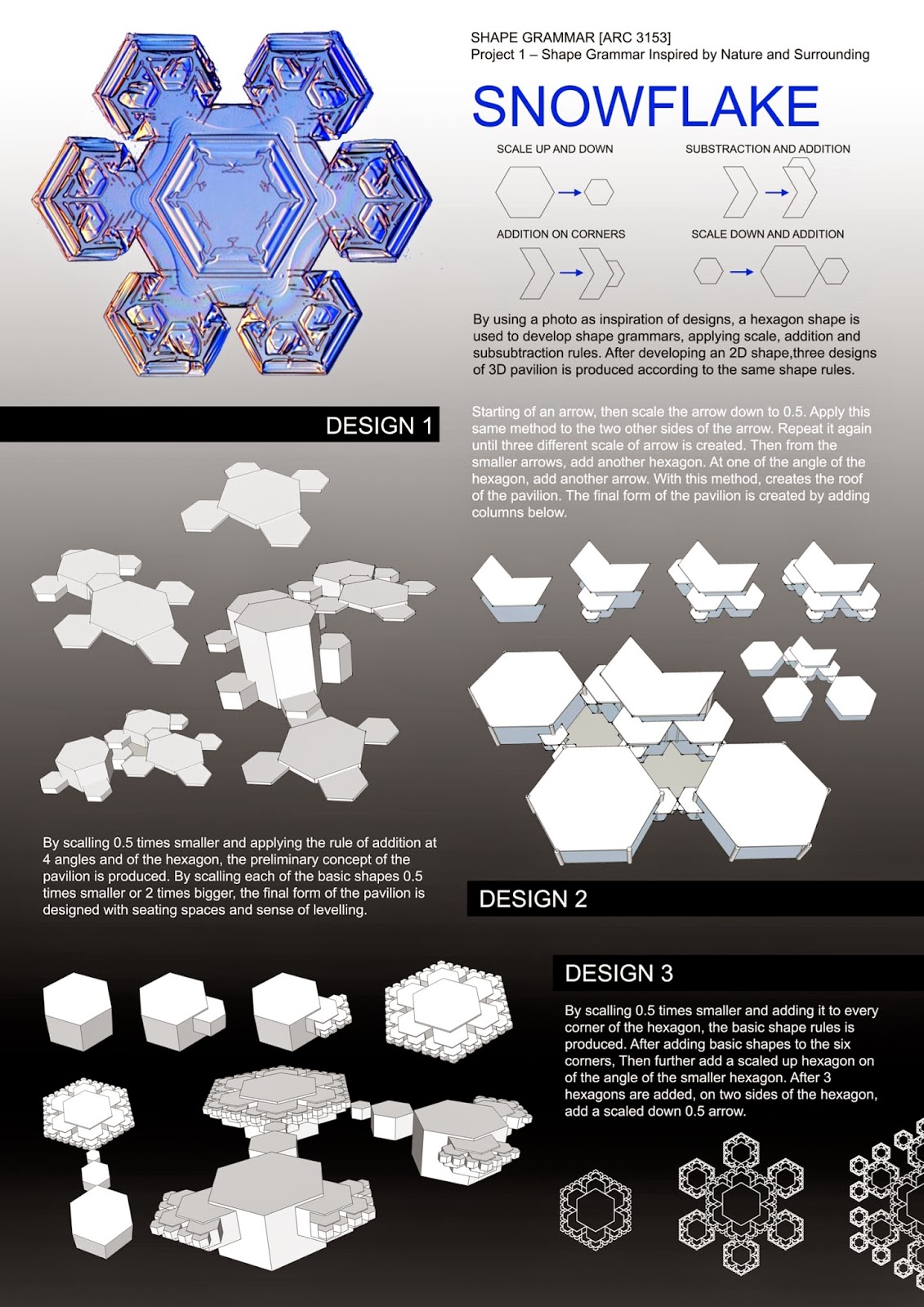 Design. Architecture. Portfolio.: Shape Grammar Project 1 Shape Grammar ...