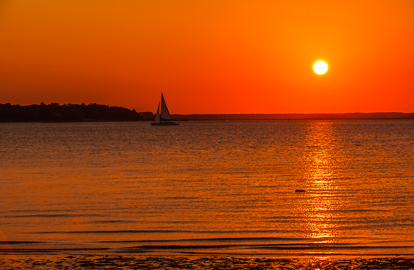 See What I See: Summer Sun set at Hilton Head Island, SC