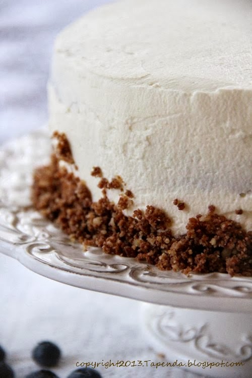 Torcik daim & borówki | TAPENDA Przepisy Kulinarne na każdy dzień