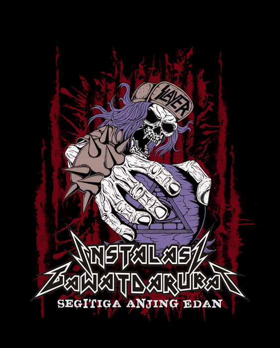 Instalasi Gawat Darurat - Segitiga Anjing Edan - Skullator Artwork ...