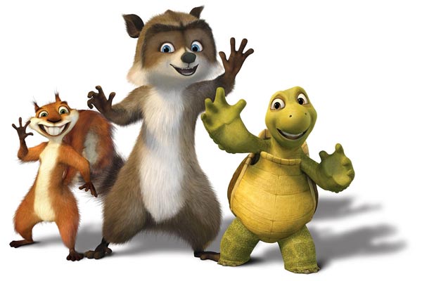 Sonhando com cores: Os sem floresta - DreamWorks - 2006