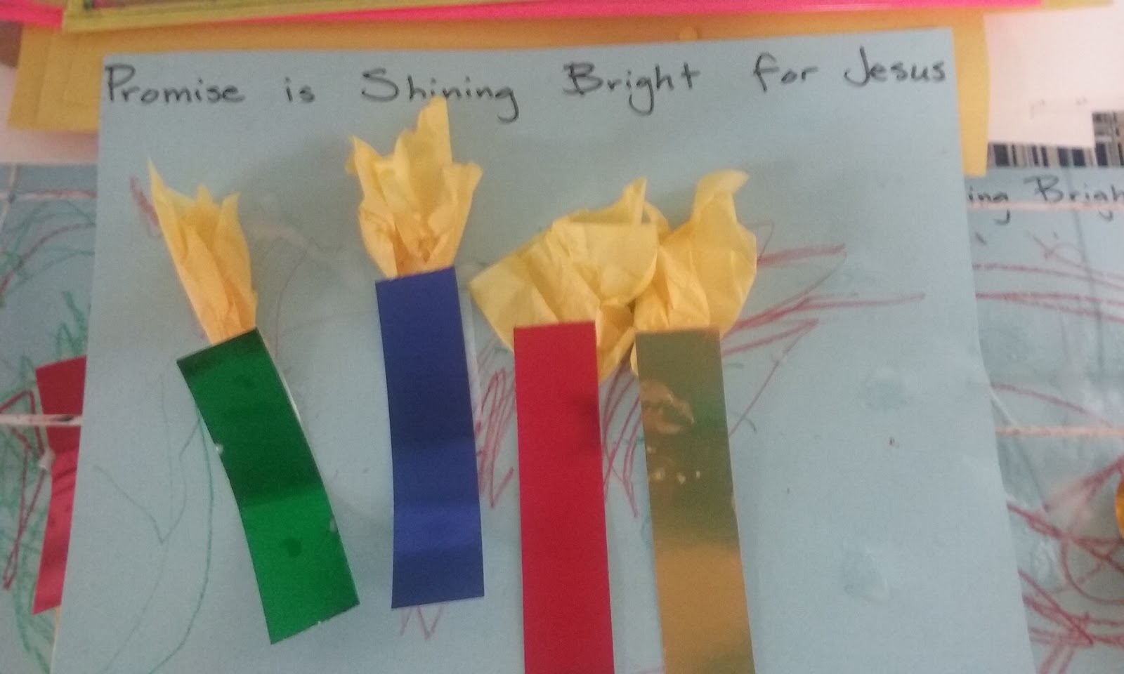 3 Year Old Fun: Let you light Shine