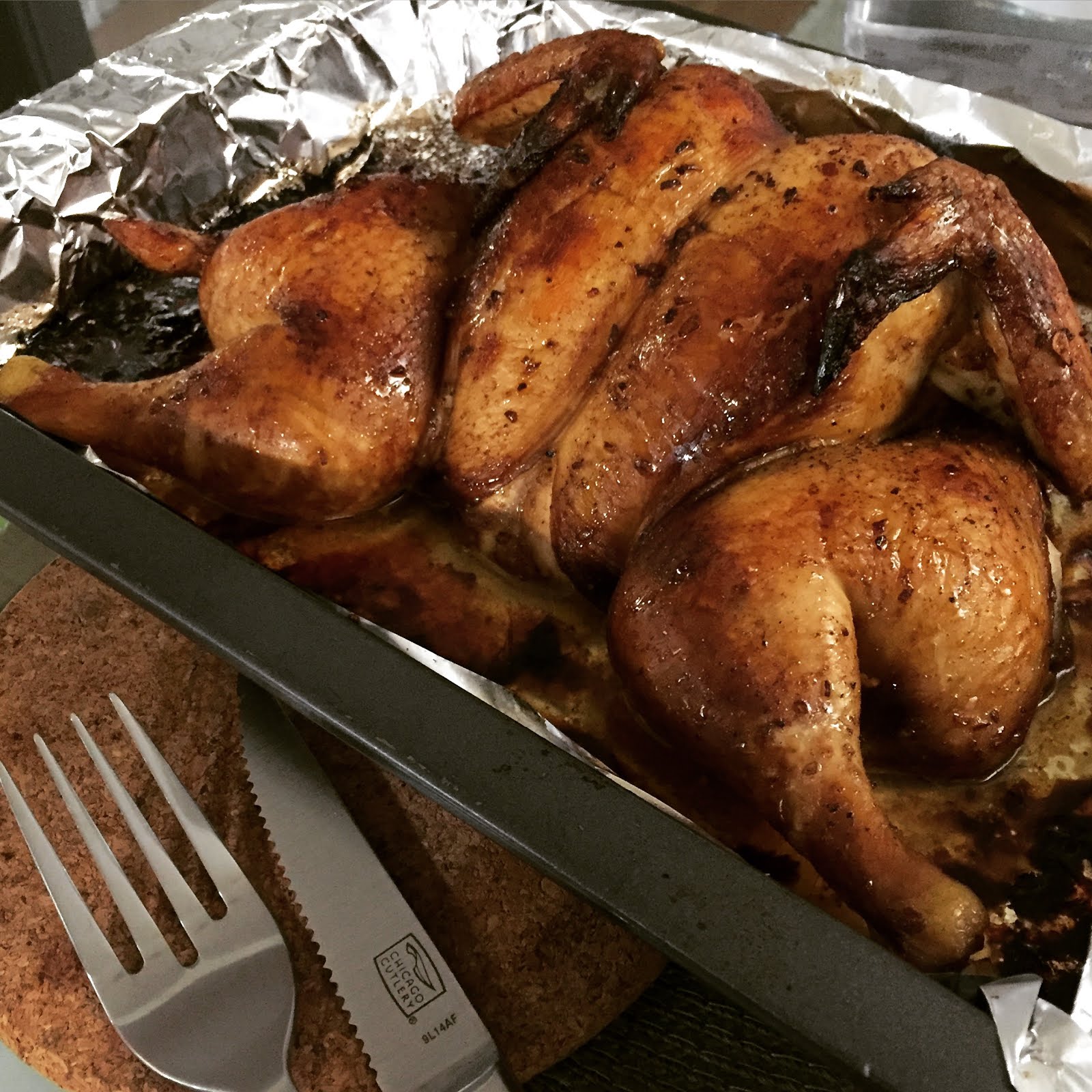 "The eyes eat first."