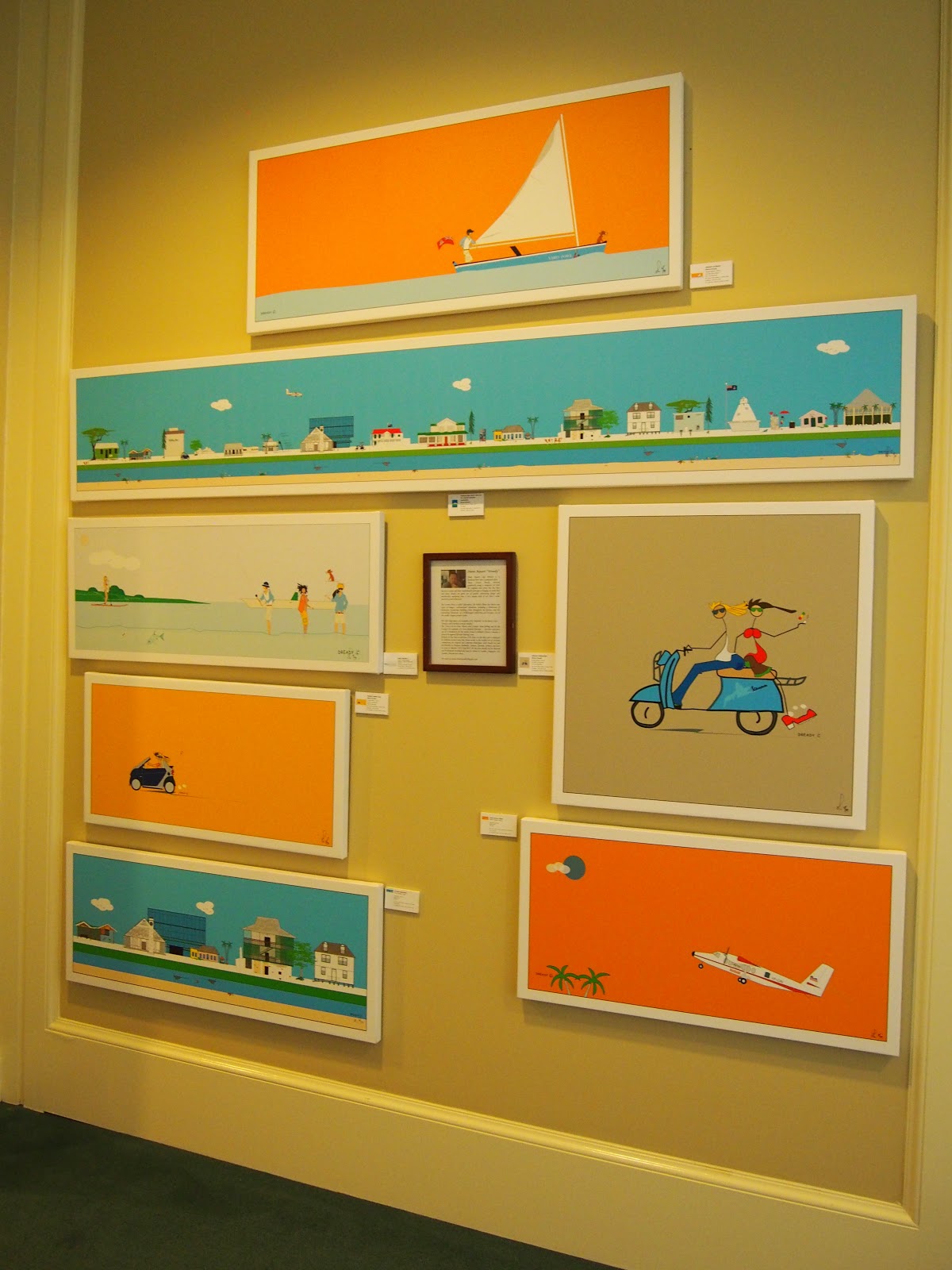 the wall full of happy ... | Dready, Dready Art and Everything Dready