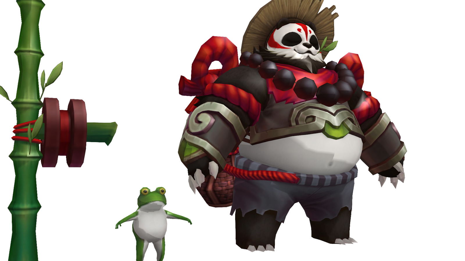 Akai Panda Warrior Mobile Lengends MMD DL