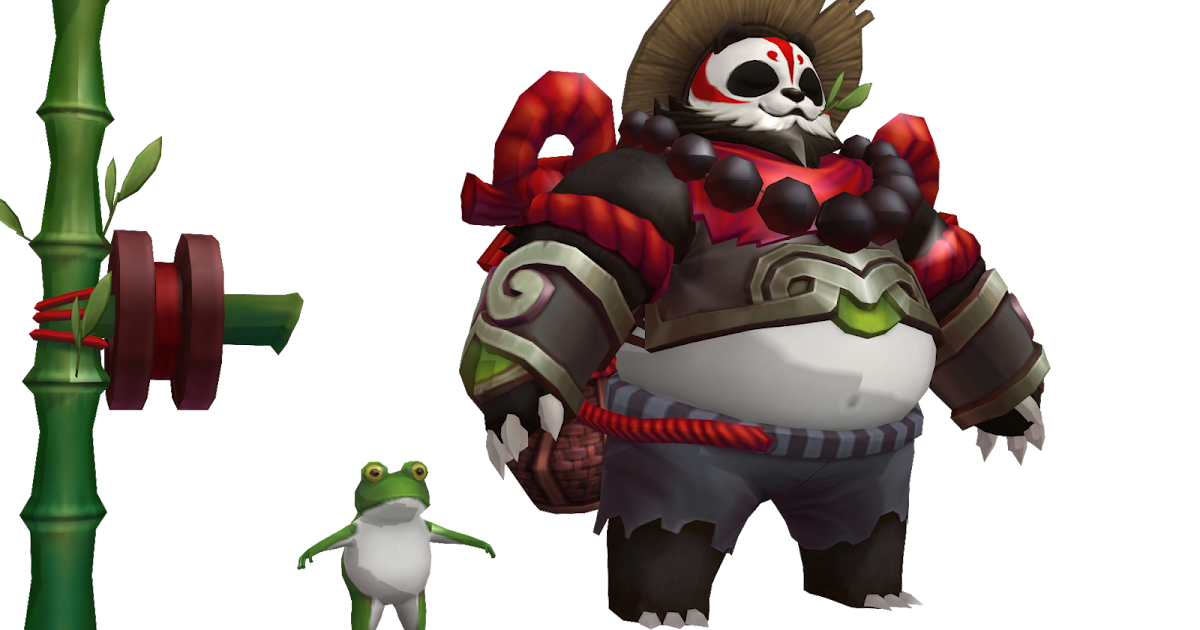 Akai Panda Warrior Mobile Lengends MMD DL