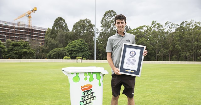 NickALive!: Teen Trick-Shot Sensation Jed Hockin Celebrates Nickelodeon ...