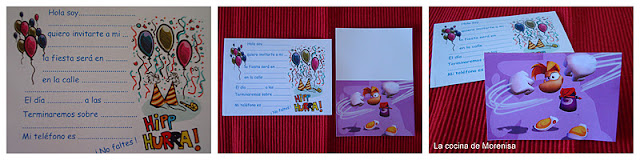 LA COCINA DE MORENISA: Tarta de Rayman con Cumple Personalizado