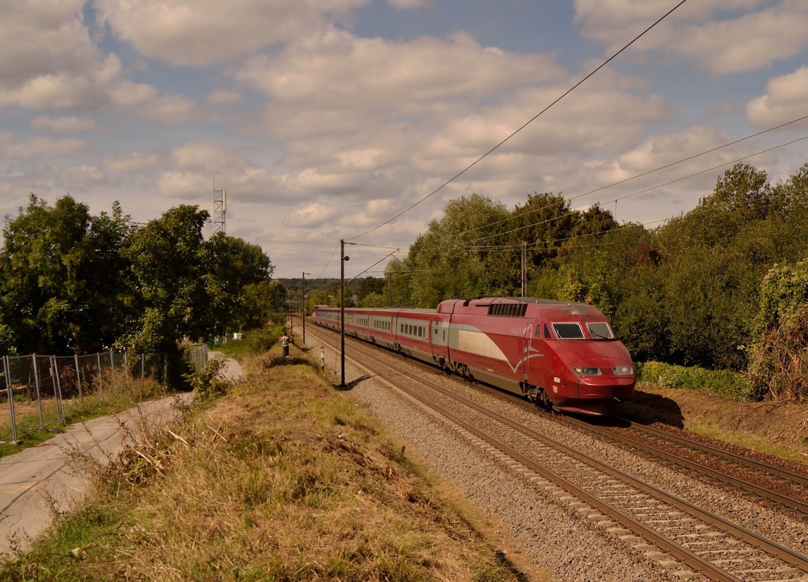 LA PASSION DU TRAIN: TGV Thalys et Eurostar autour de Creil ...