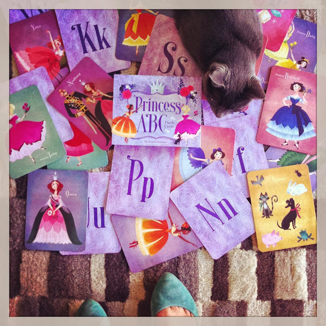 the brigette brigade: princess abc flash cards + GIVEAWAY!