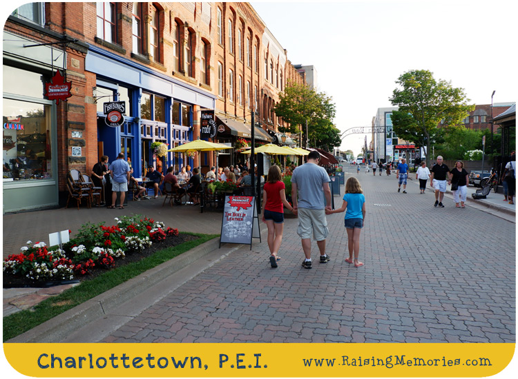 Charlottetown Prince Edward Island - Road Trip with Kids
