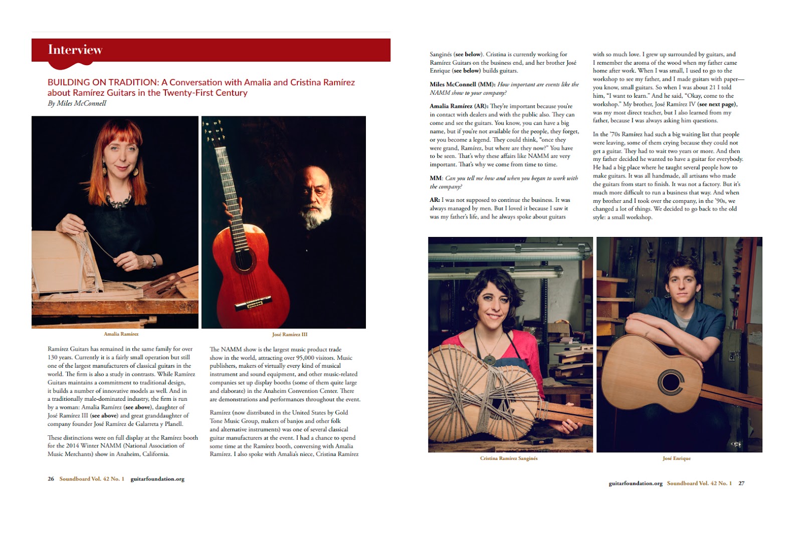 Tienda Ramírez: INTERVIEW AMALIA RAMÍREZ