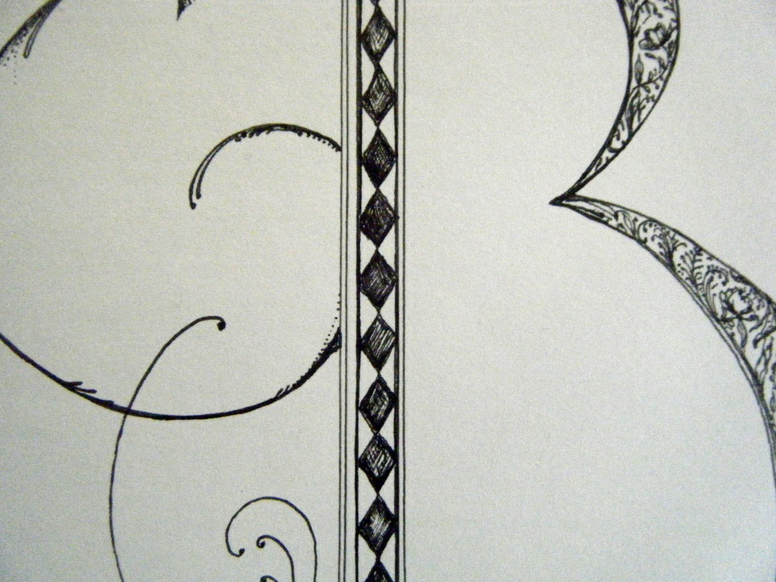 Wanderlust Gallery: Hand Lettered Letter B