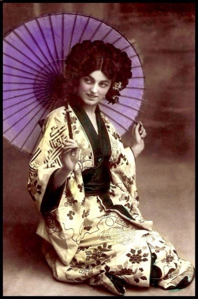 27 Beautiful Vintage Portraits of Gaijin (non-Japanese) Geishas From ...