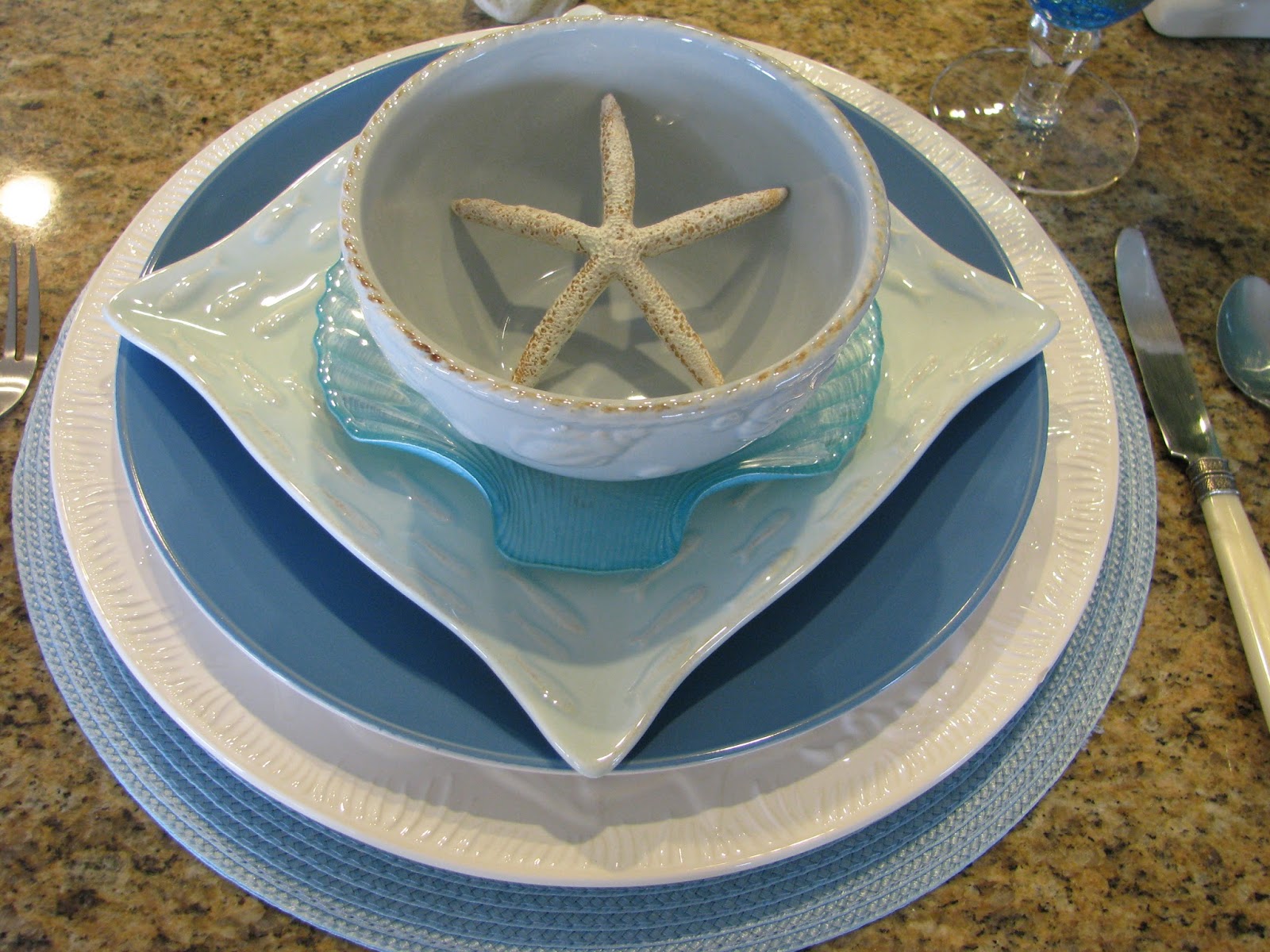 Designs by Pinky: ~~~Shells on the Breakfast Bar~~~~