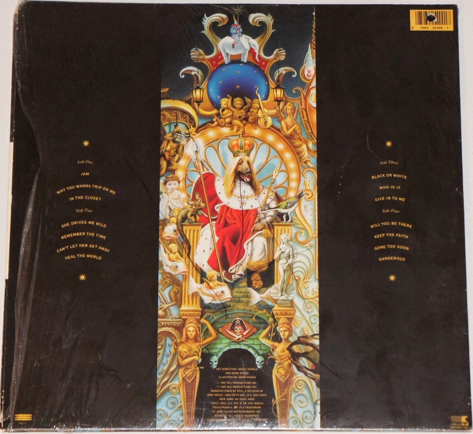 DAVID MATTHEW WRIGHT BLOG: Mark Ryden Michael Jackson Dangerous Art Collab