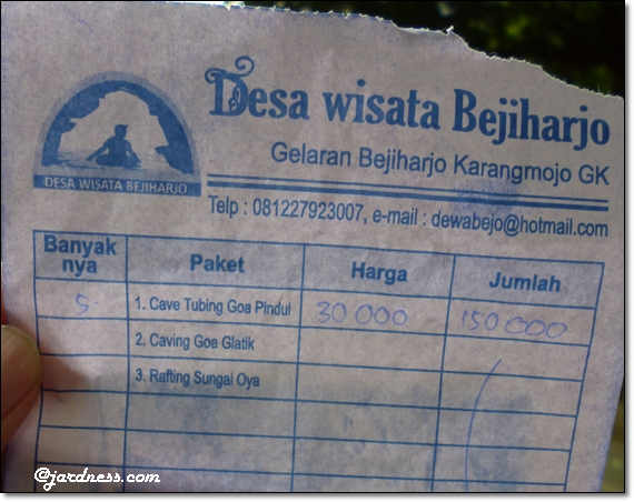 Cave Tubing in Goa Pindul, Yogyakarta | JARDNESS.com