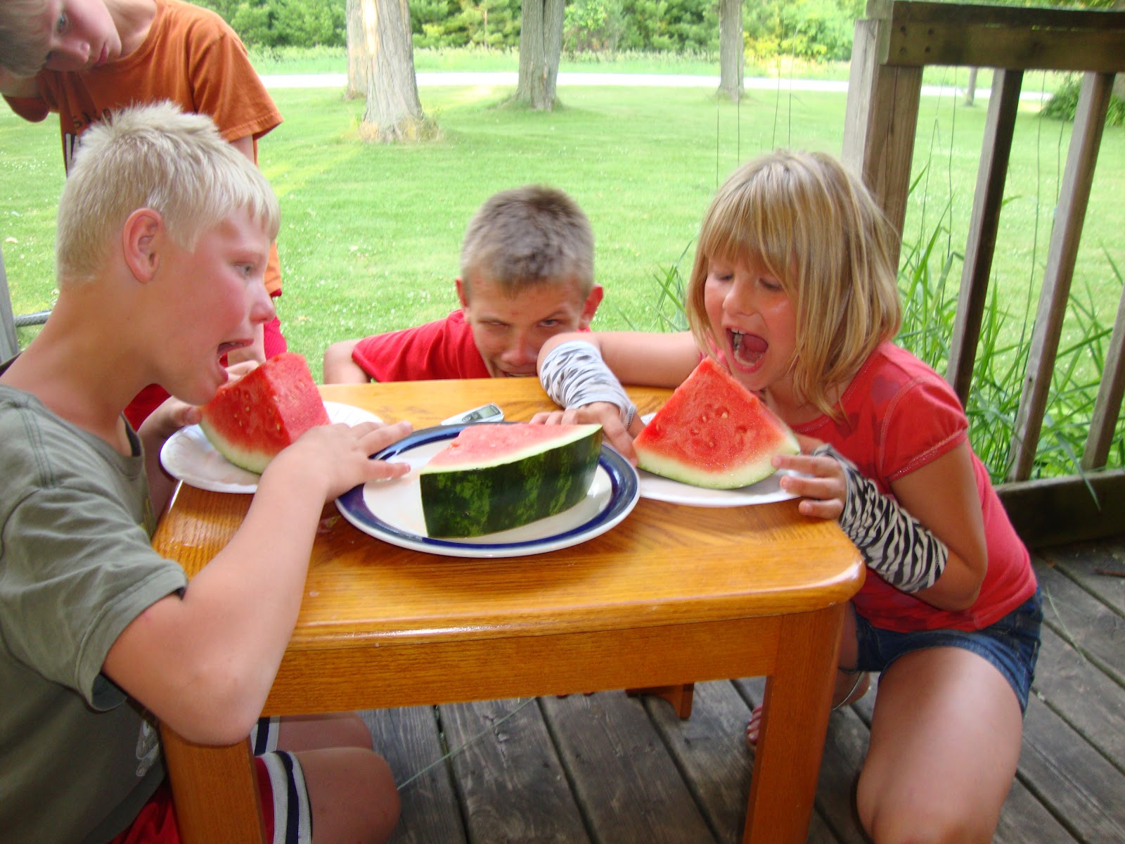 "100 Days of Summer": "Watermelon Eating Contest"