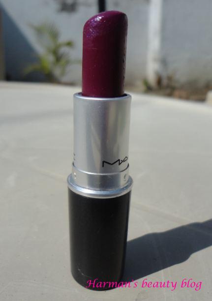 Harman's beauty blog: Mac Rebel lipstick photos and swatches