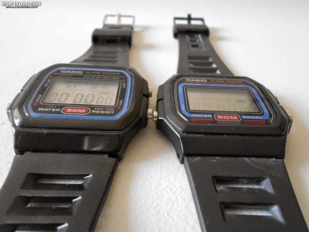 Zona Casio: Prueba: W-71 vs W-72, los "gemelos" de Casio