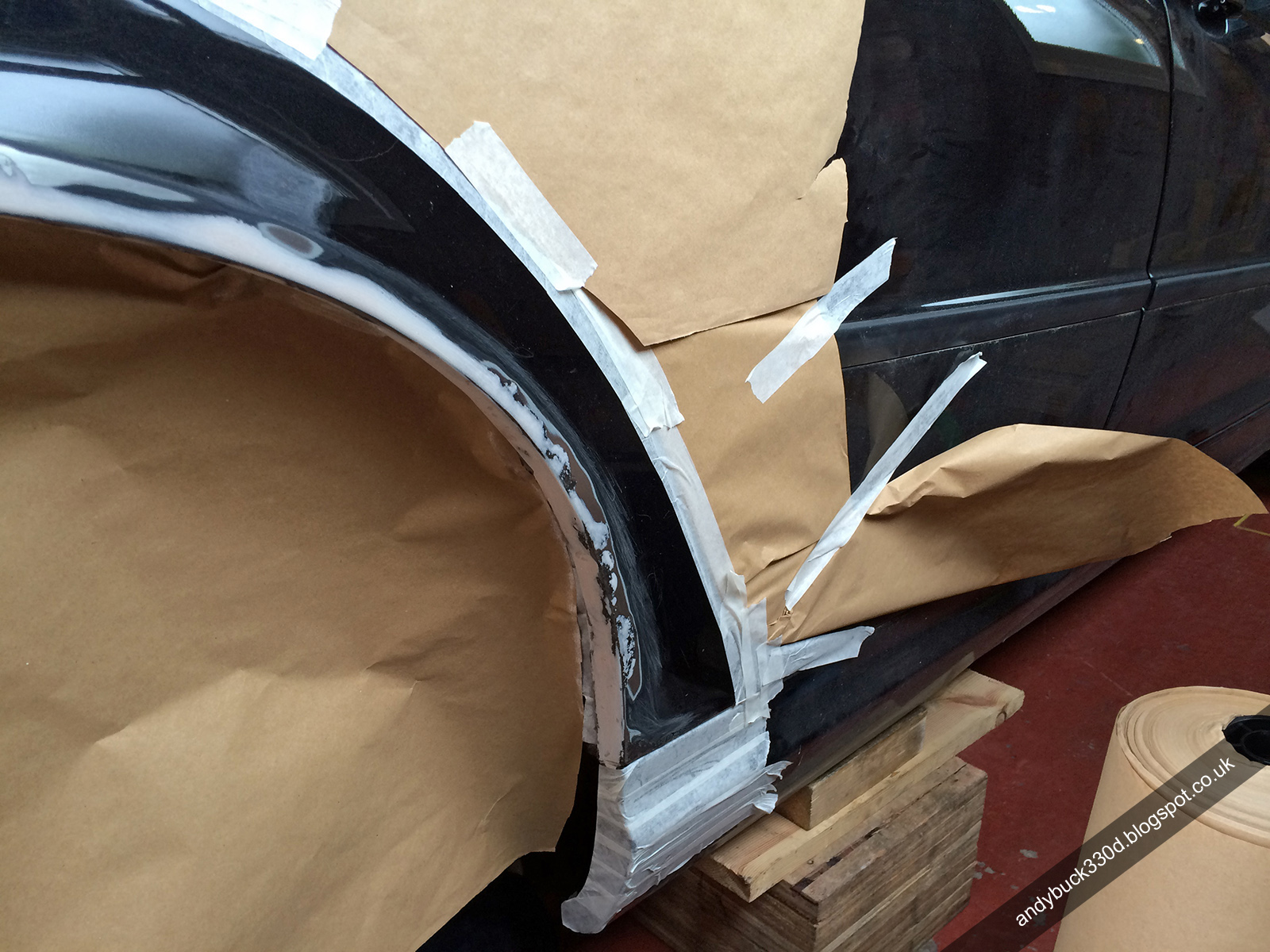 E46 Rear Wheel Arch Rust Repair and Respray [DIY]