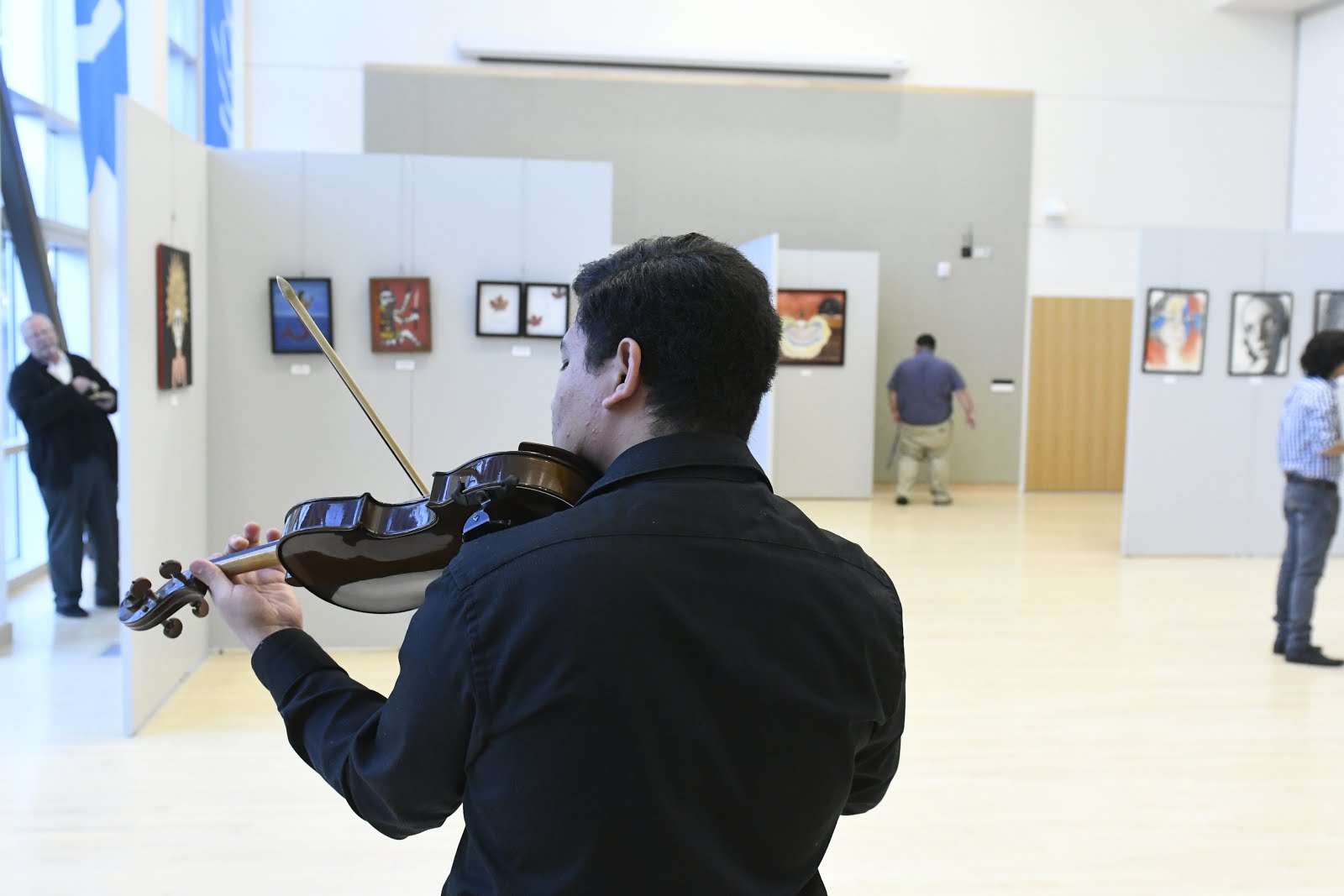 Student Works Showcased at 'Inclusive Universal' Art Exhibit