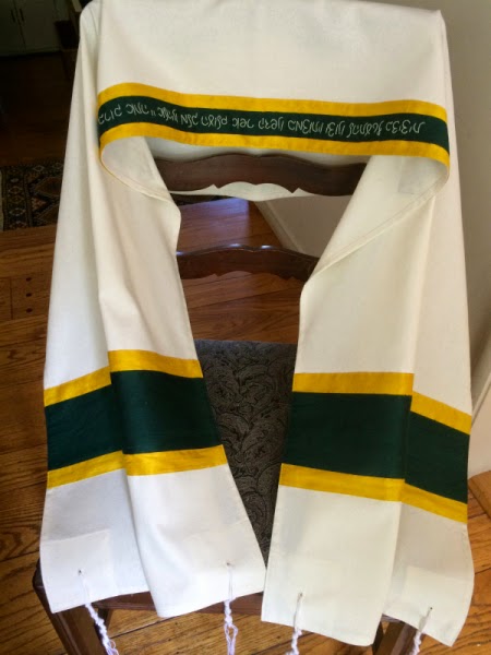 Custom Tallit: Sports Team Tallit