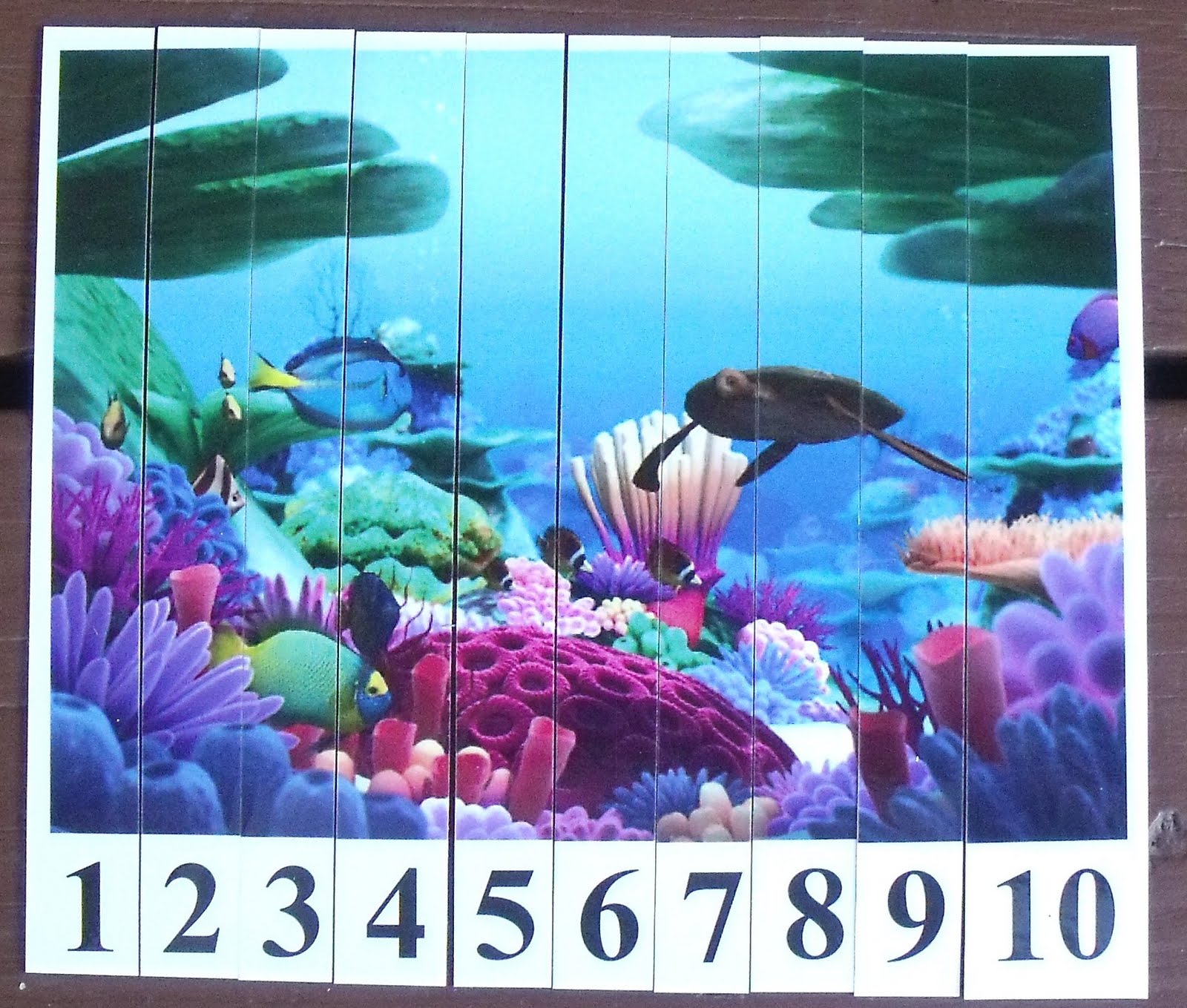 Nurturing Naters with learning activities at home: Ocean Number ...
