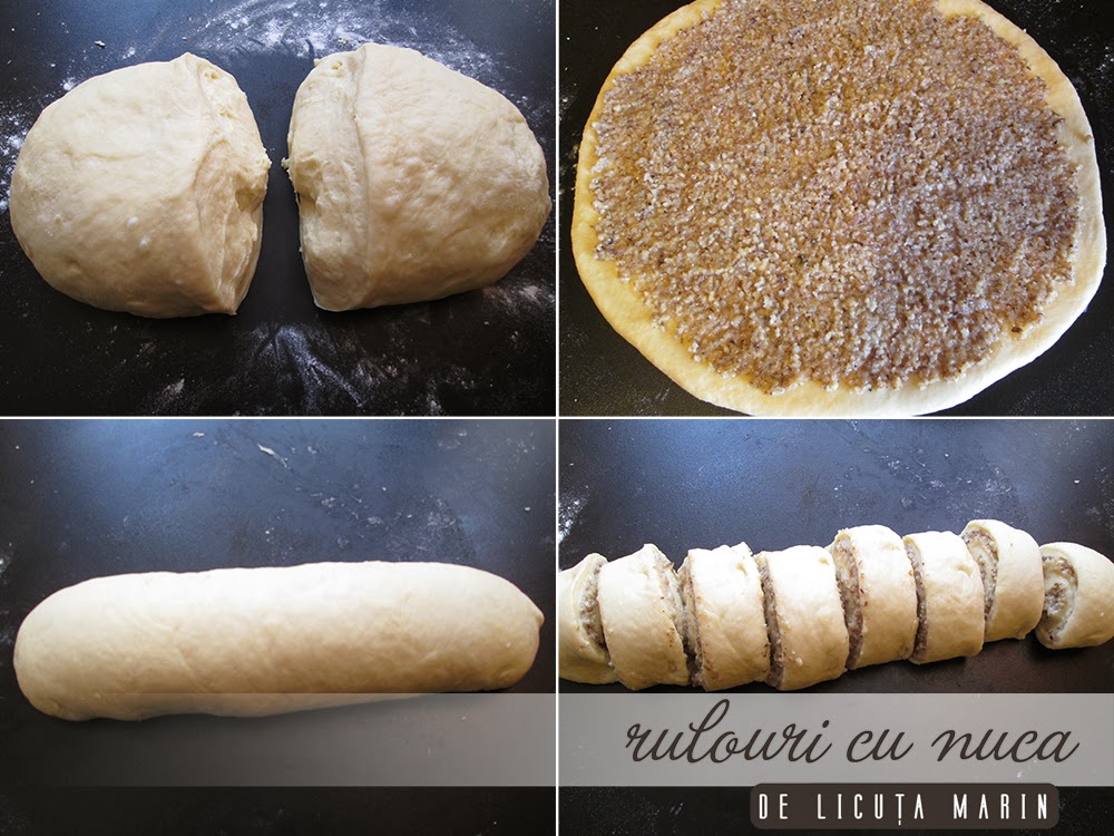Din bucătăria mea: Rulouri cu nuca