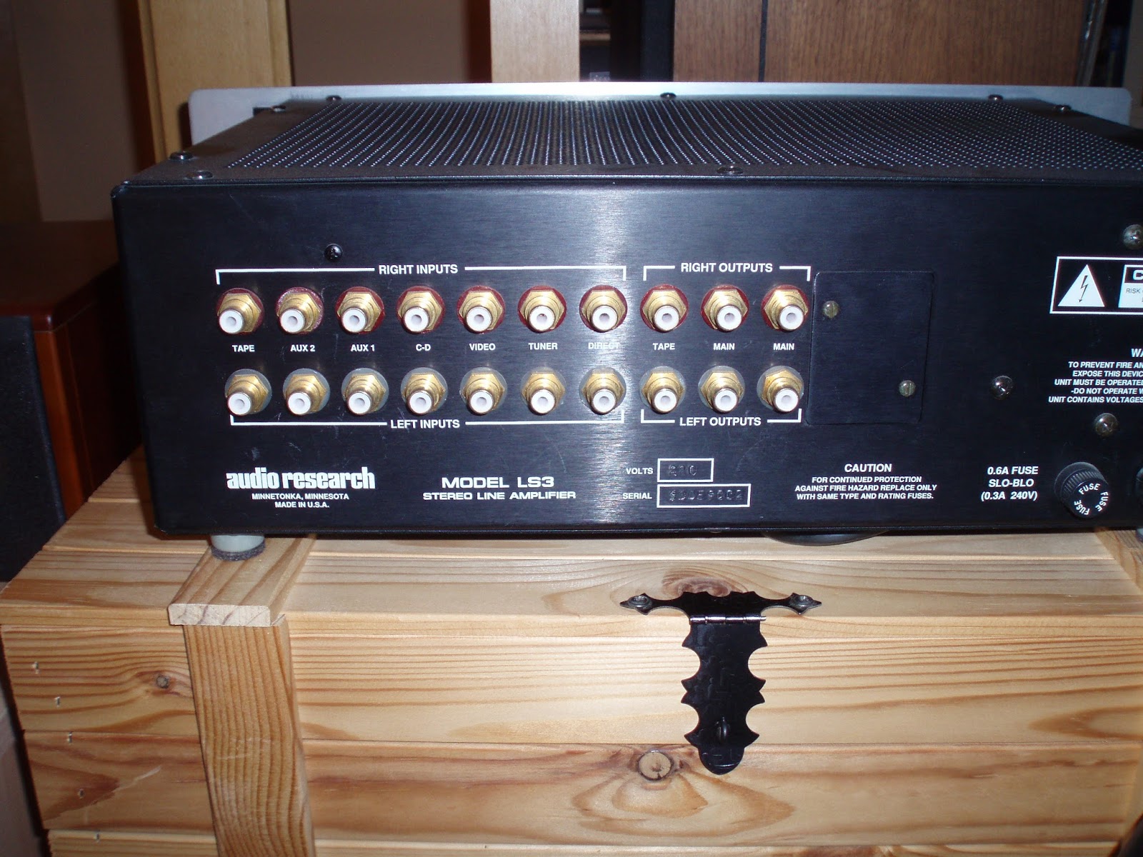PREAMPLIFICATORE AUDIO RESEARCH LS3