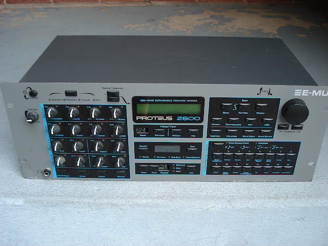 MATRIXSYNTH: E-MU Systems Proteus 2500 Version 2 SN 020201607