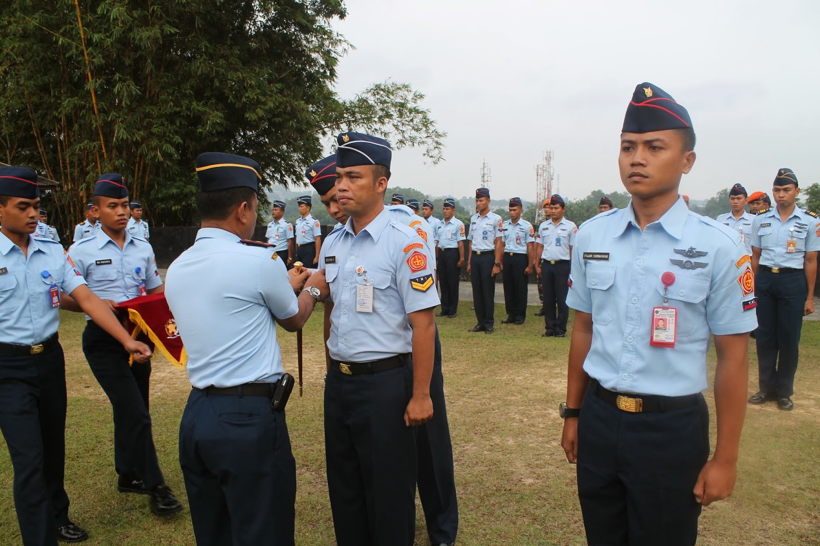 SATUAN RADAR 223 BALIKPAPAN: 6 Prajurit Satrad 223 Balikpapan Naik Pangkat