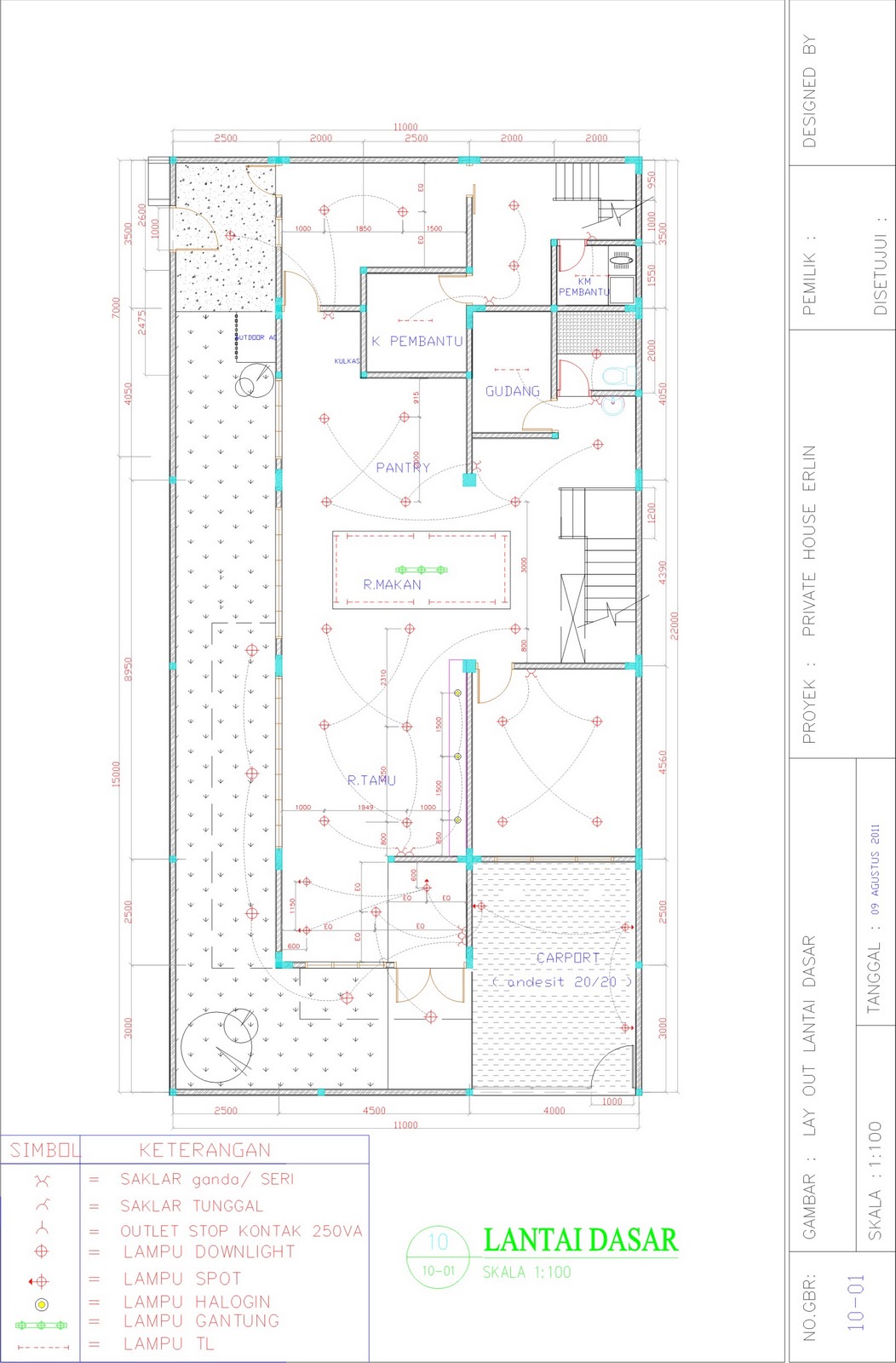 Freelance Drafter & Design: Gambar Kerja Rumah Tinggal 3 Lantai Freelance Drafter & Design: Gambar Kerja Rumah Tinggal 3 Lantai