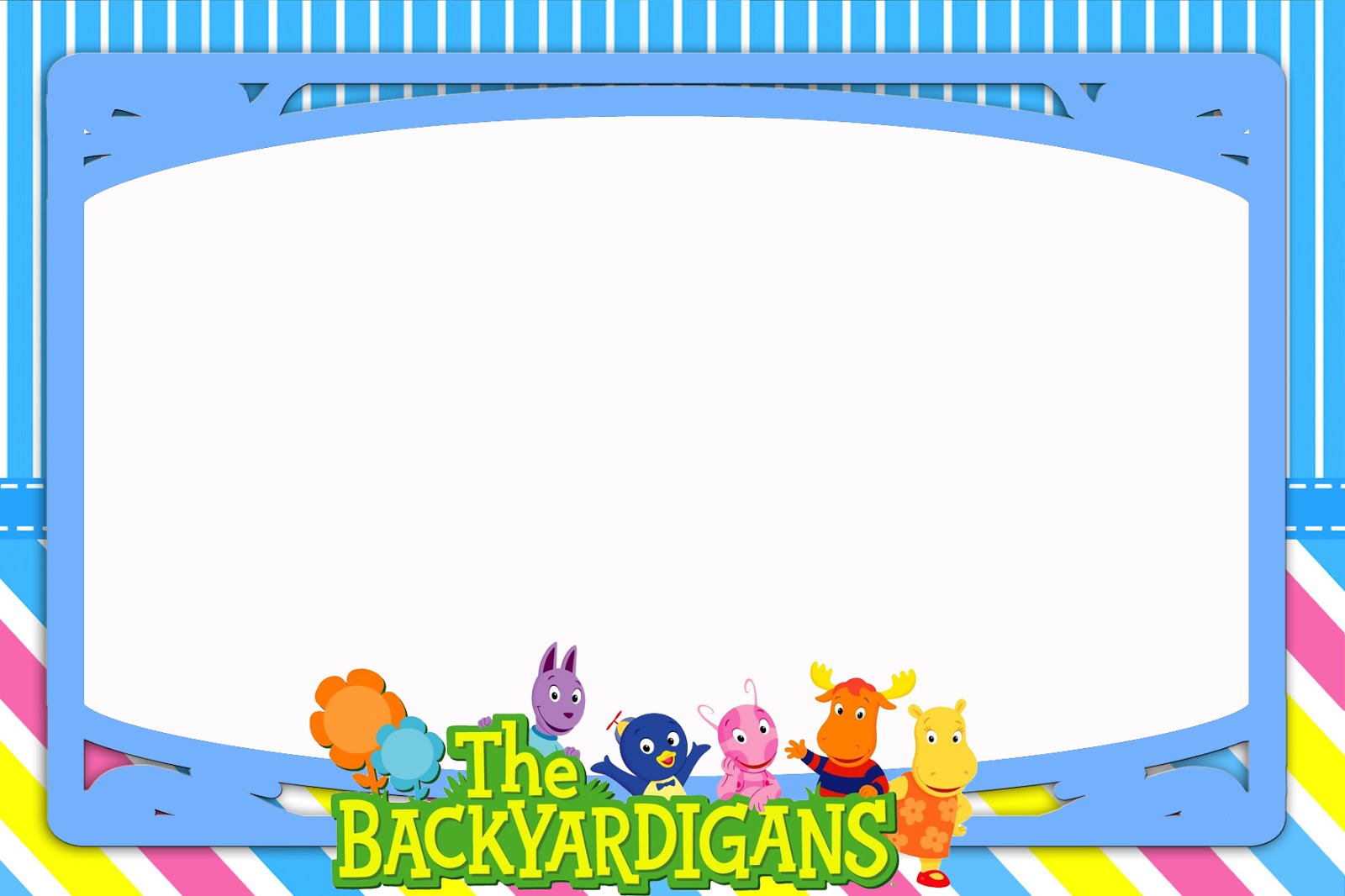 Tudo Digital: Kit Festa Backyardigans
