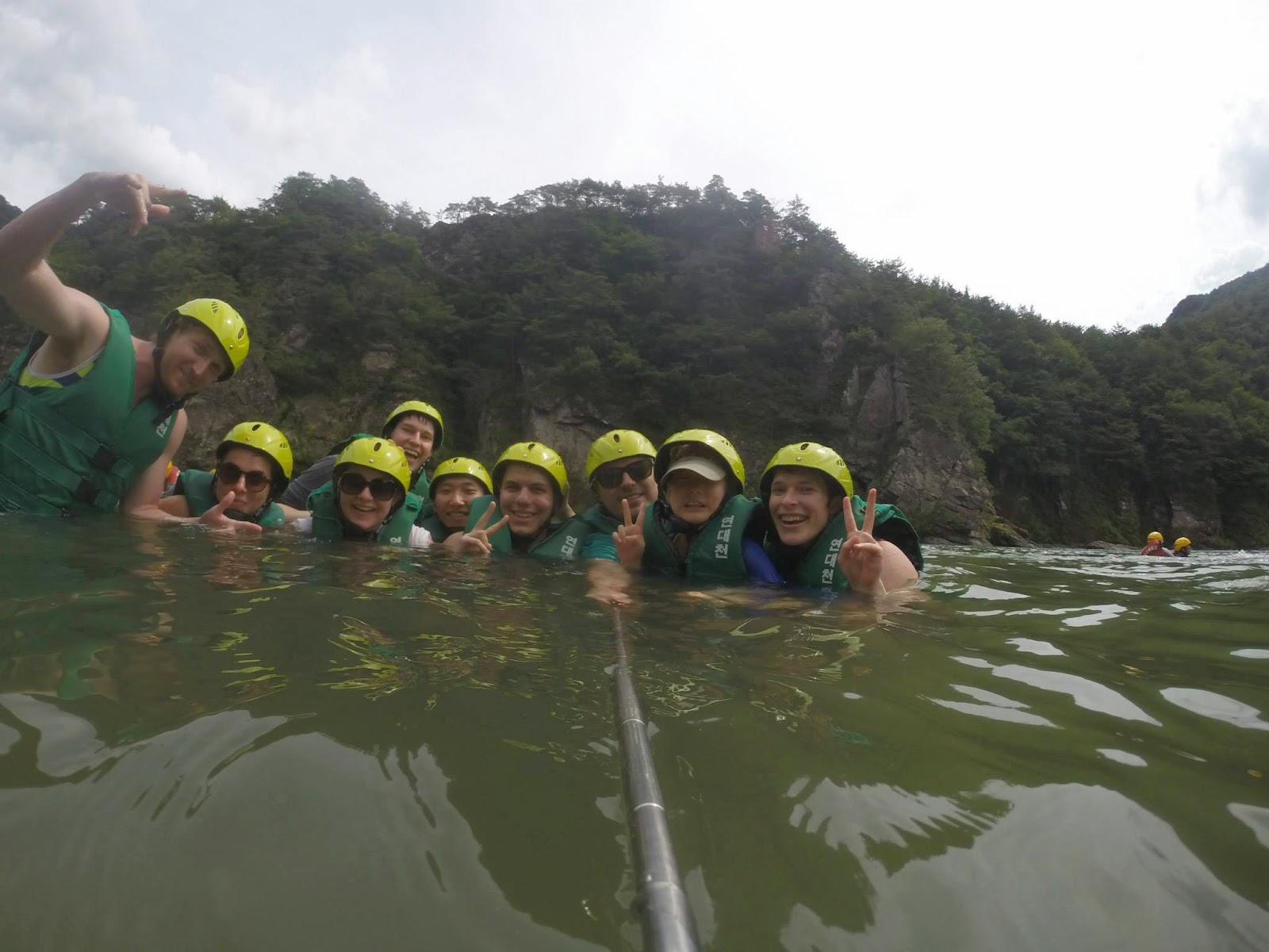 Kylee in Korea: Rafting in Yeongwol
