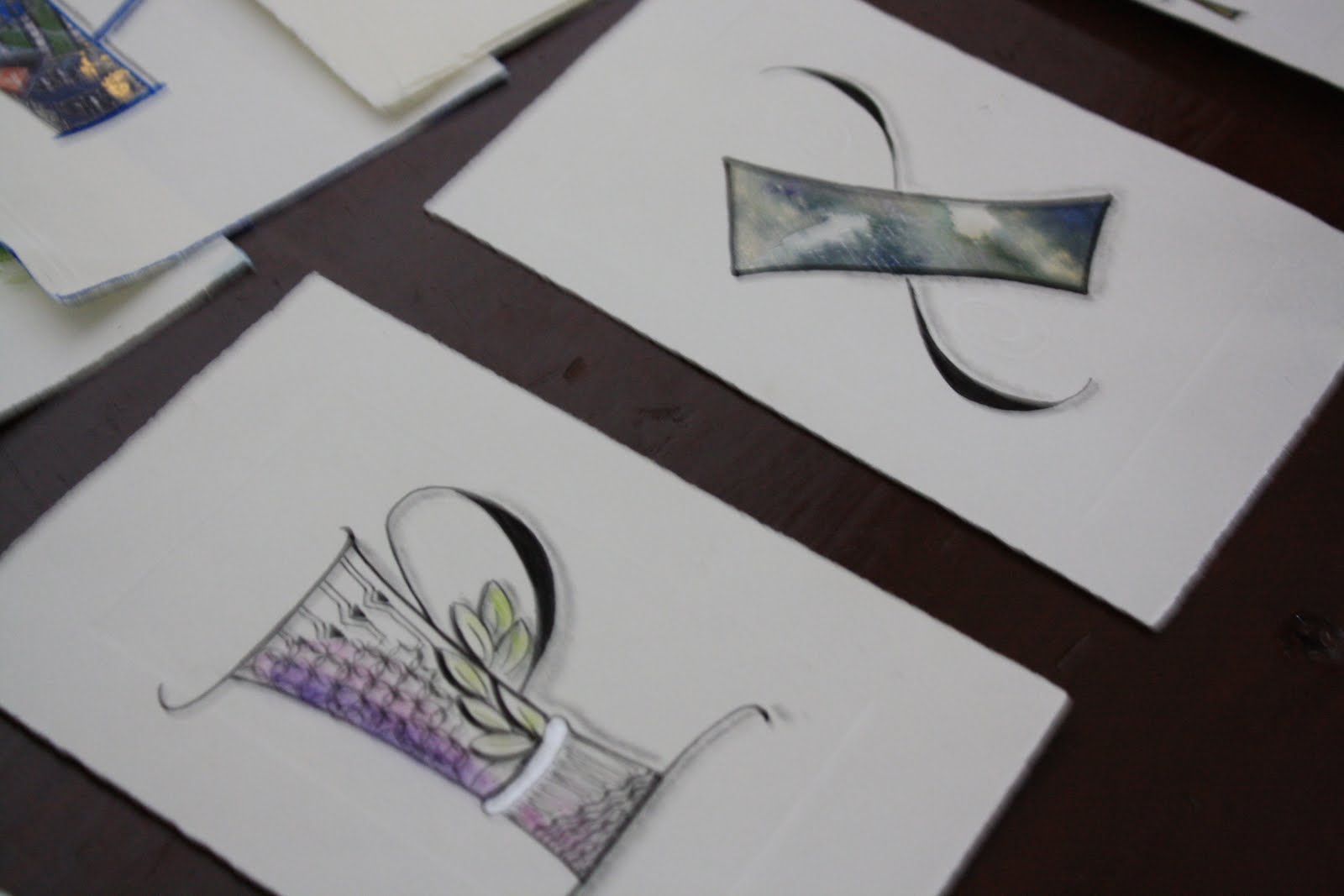 Mil Plumas Calligraphy: Textured Letters with Barbara Close