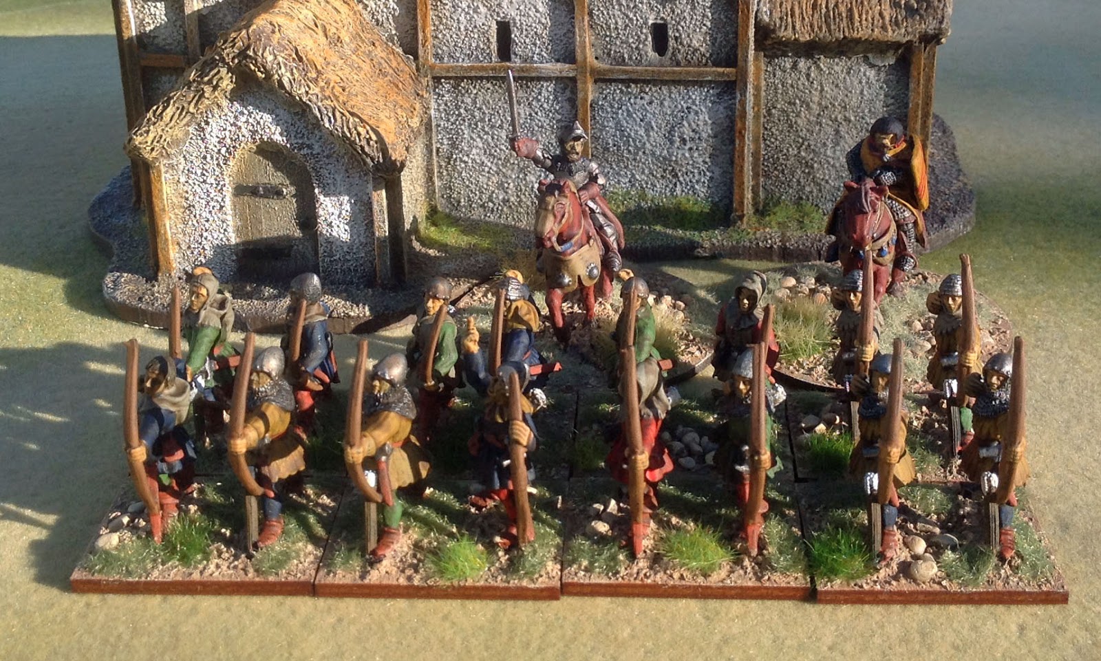 Balkan Wargamer: English and Welsh Longbowmen
