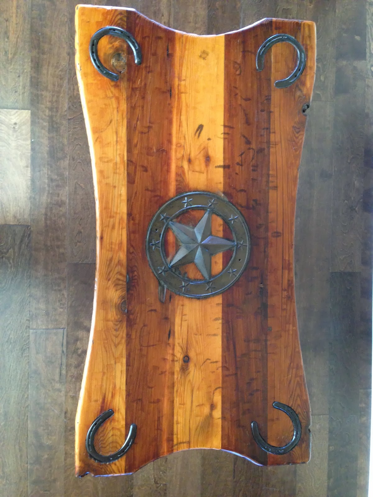 Rock Solid Tables: Texas Star Coffee Table $425