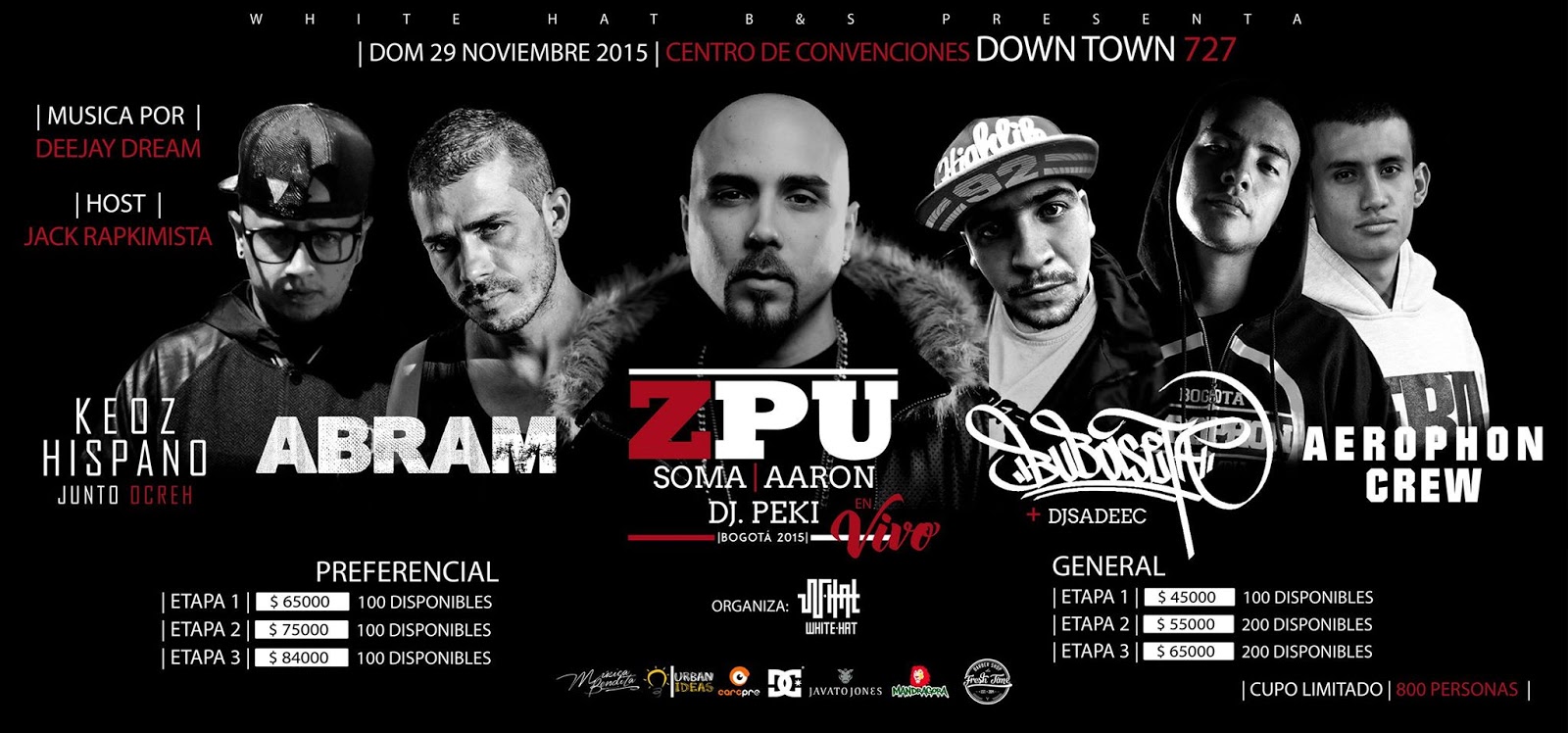 ZPU EN COLOMBIA - DAQA HIP HOP. CULTURA HIP HOP - RAP COLOMBIANO