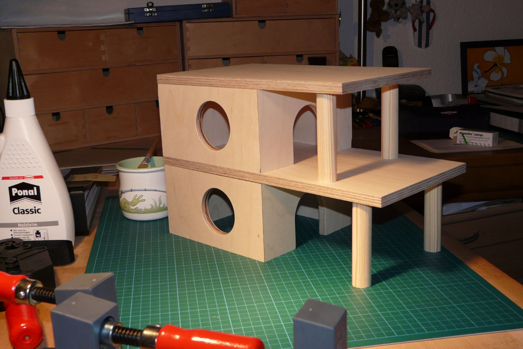 Tobi's Holzjournal: Mäusekäfig