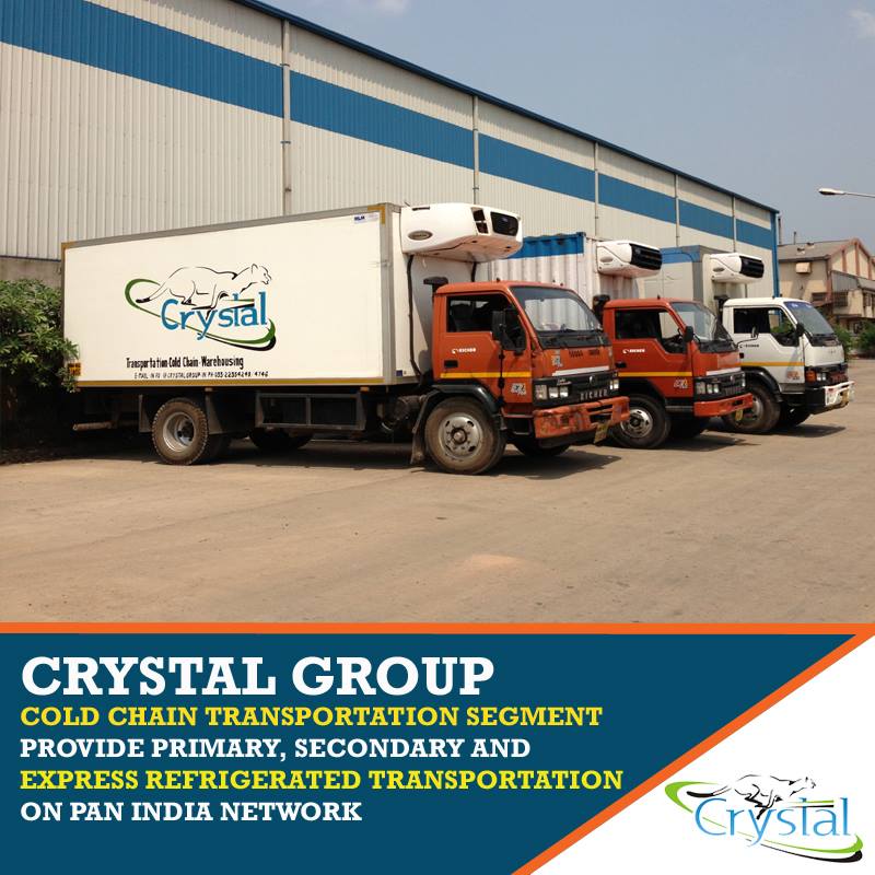 Cold storage supply chain - Crystal Logistic Reefer containers