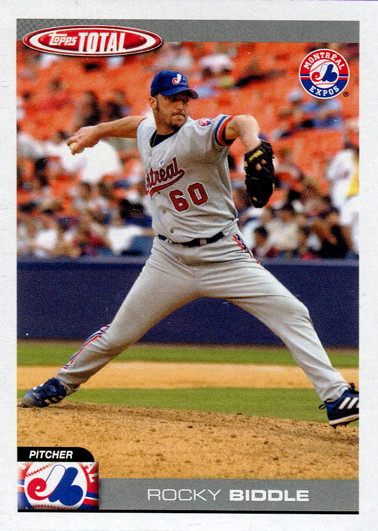 Topps Total and the 2004 Montreal Expos