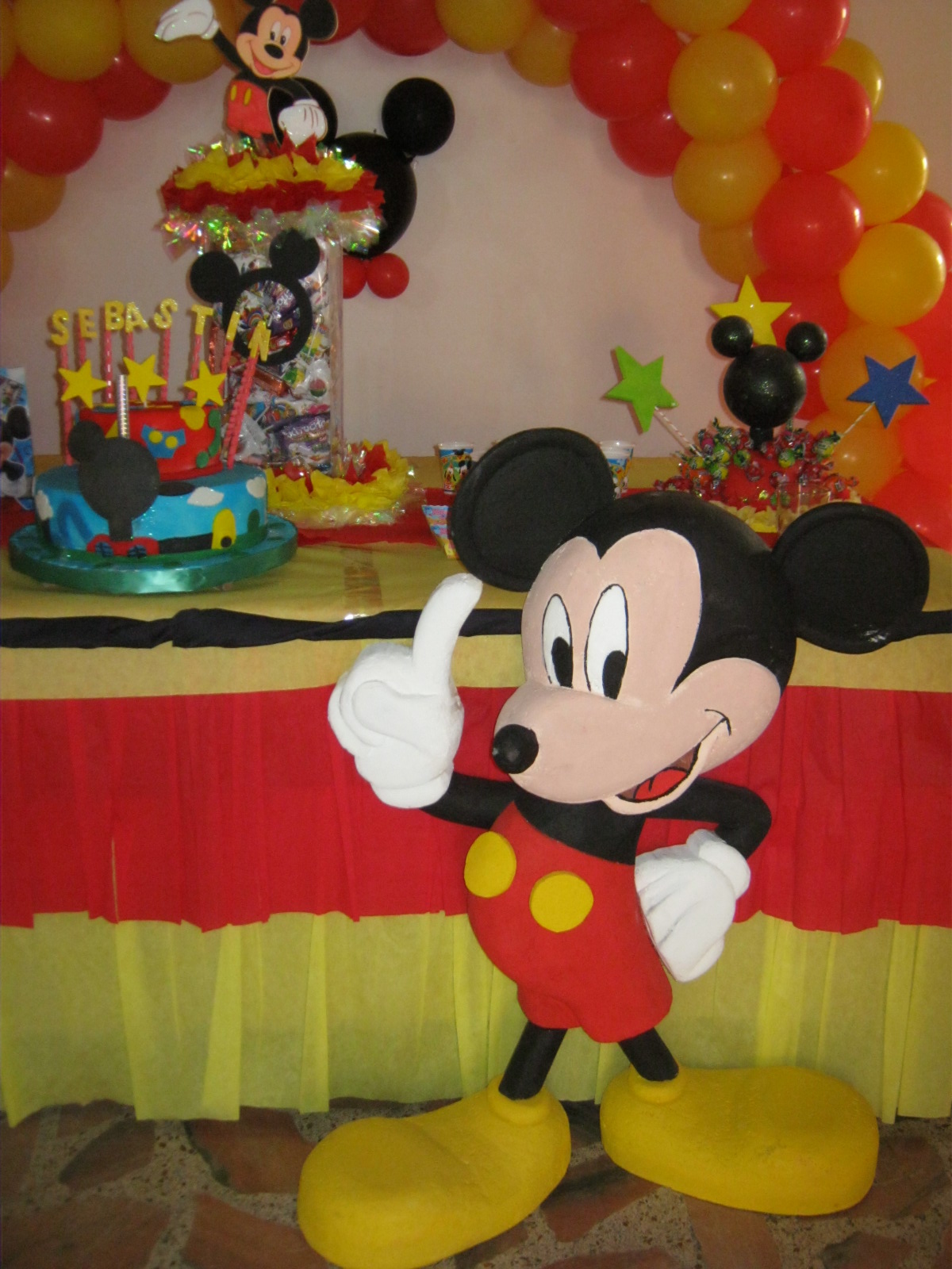 Majestik eventos: FIESTA MICKEY MOUSE