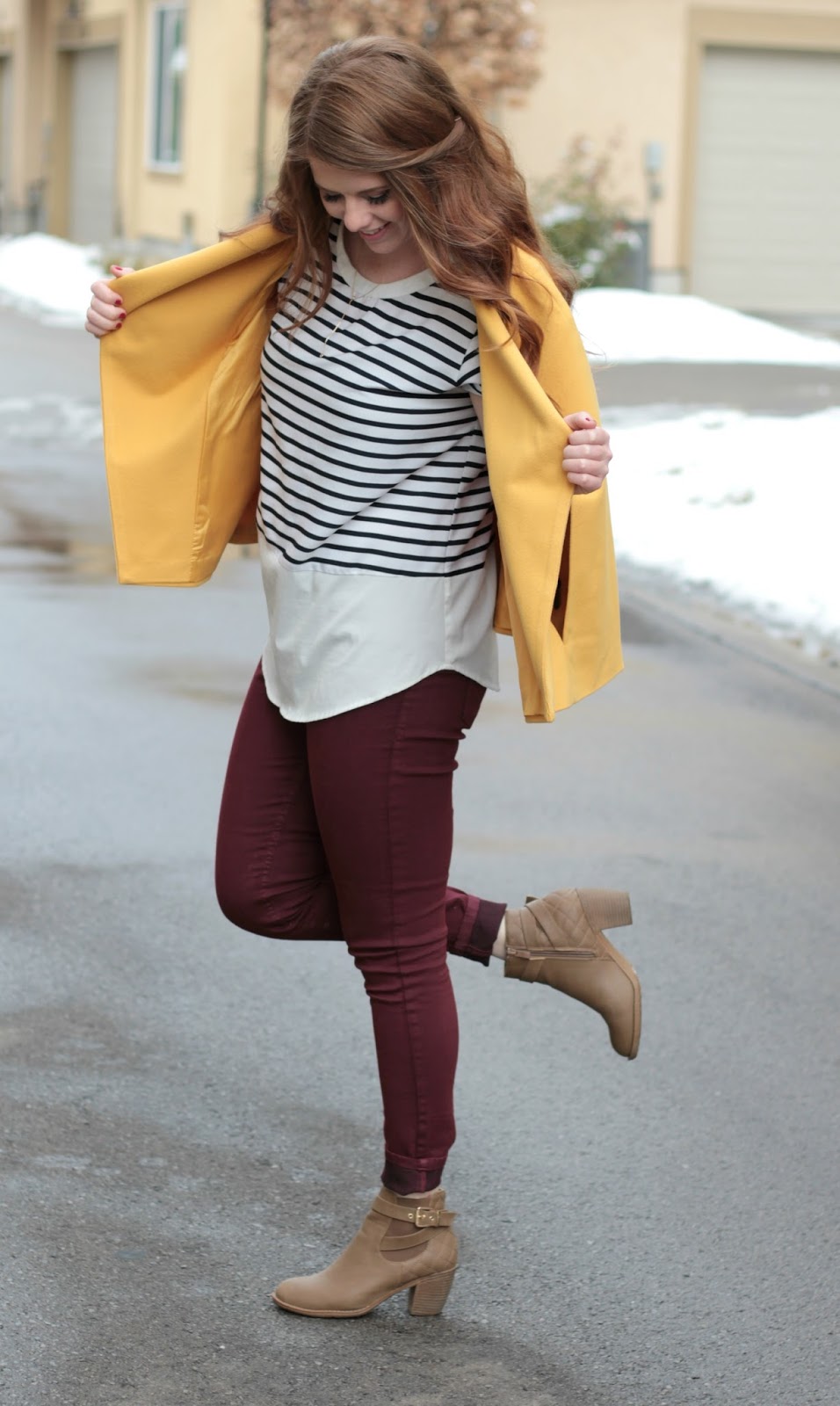 One Coat Three Ways: Outfit Three - Nightchayde