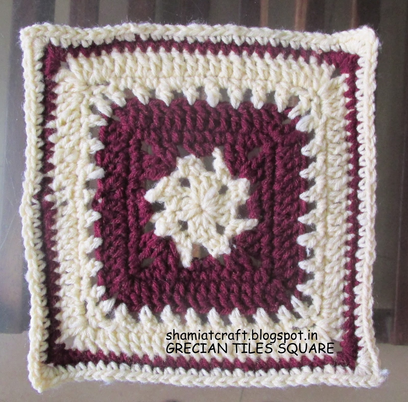 MY CRAFT WORKS: Crochet squares - First set